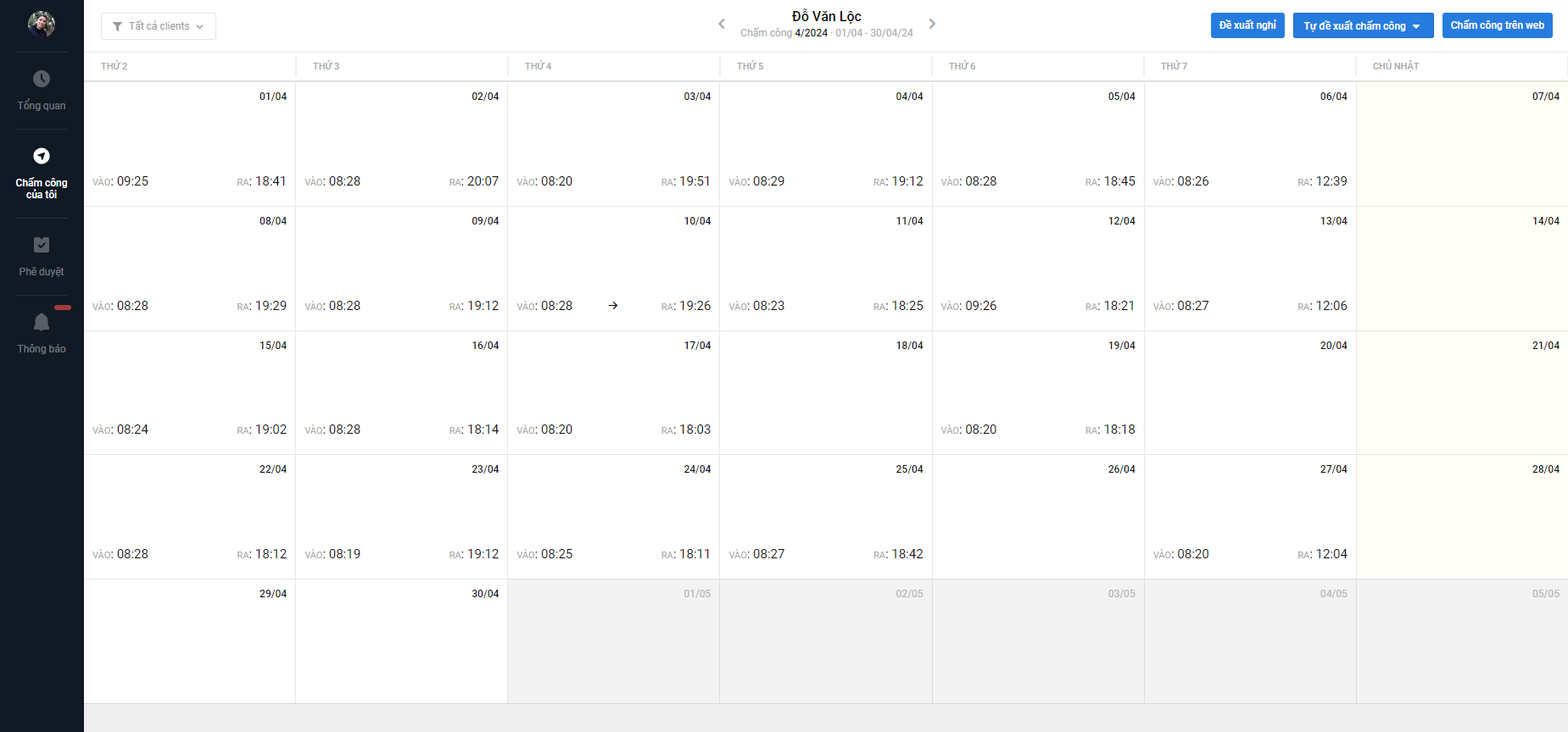 Top 12 phần mềm chấm công tốt nhất 2025 dành cho doanh nghiệp